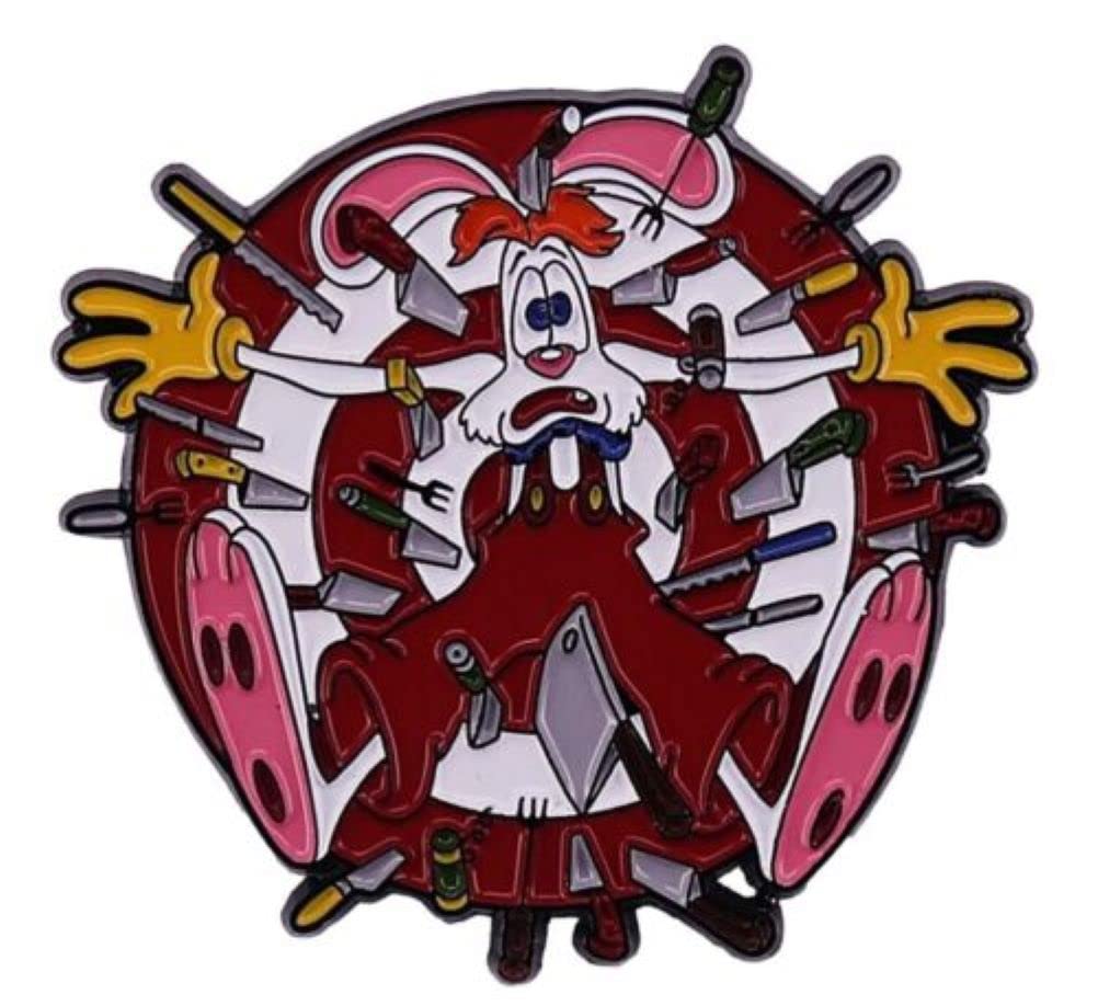 Amazon.com: Roger Cartoon Rabbit Character Metal Enamel 1 Inch Tall Pin ...