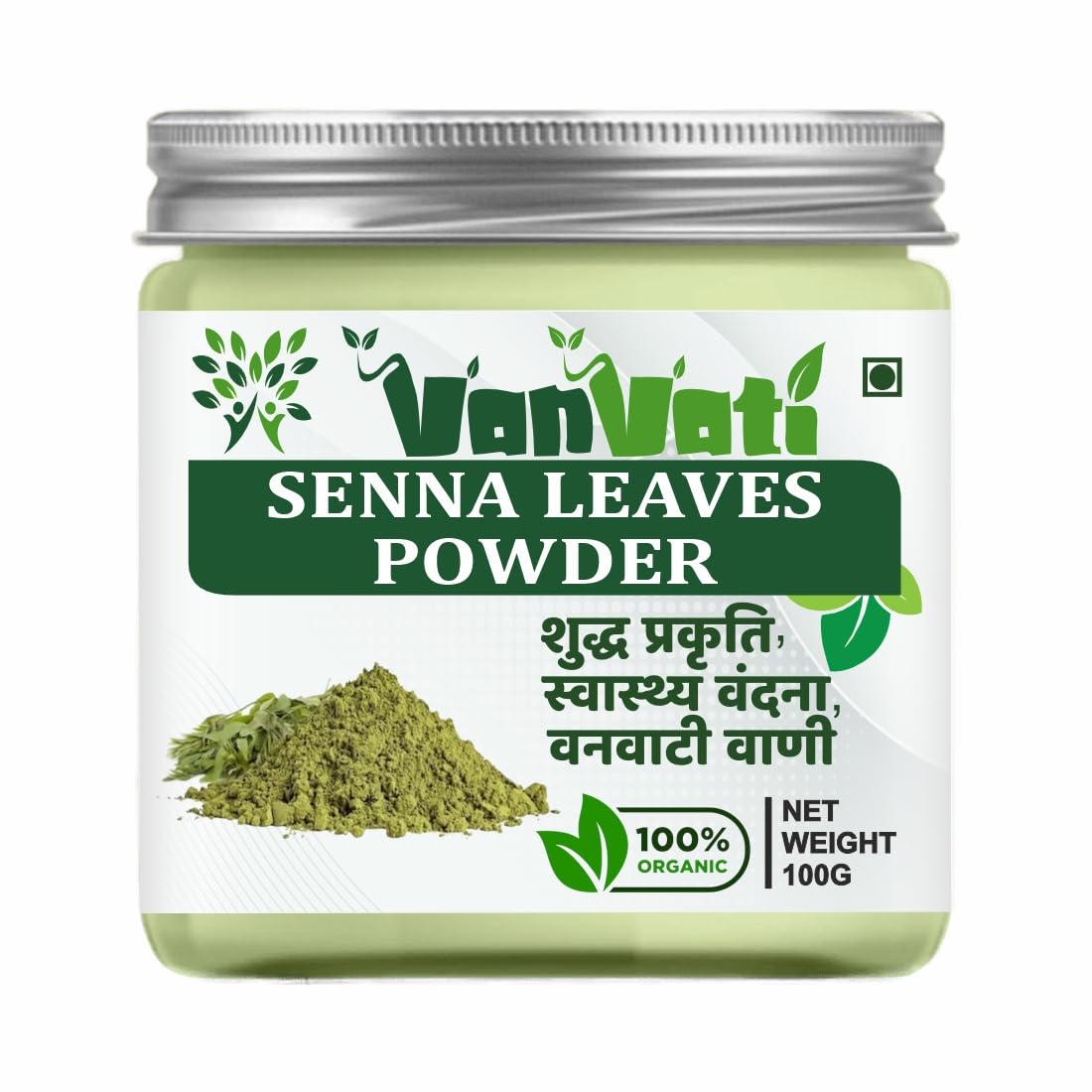 Buy VANVATI Premium Senna Leaves Powder - Natural Powder For Health ...