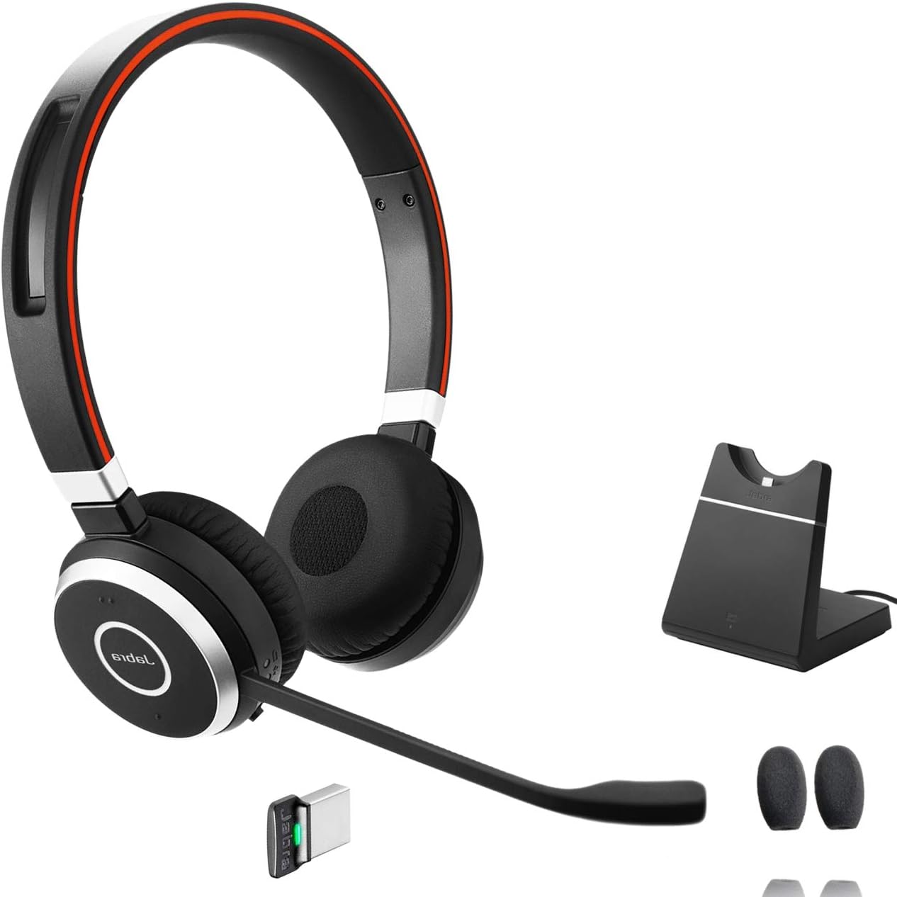 Amazon.com: Jabra Evolve 65 With Charging Stand MS Stereo : Electronics