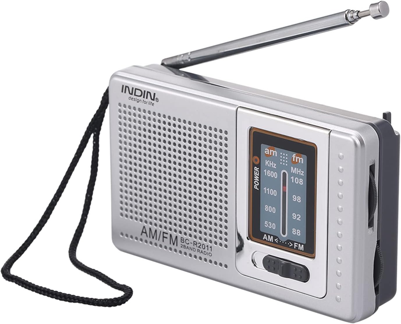 Radio Set,mewmewcat BC-R2011 Mini AM FM Radio 2 Band Radio Receiver ...