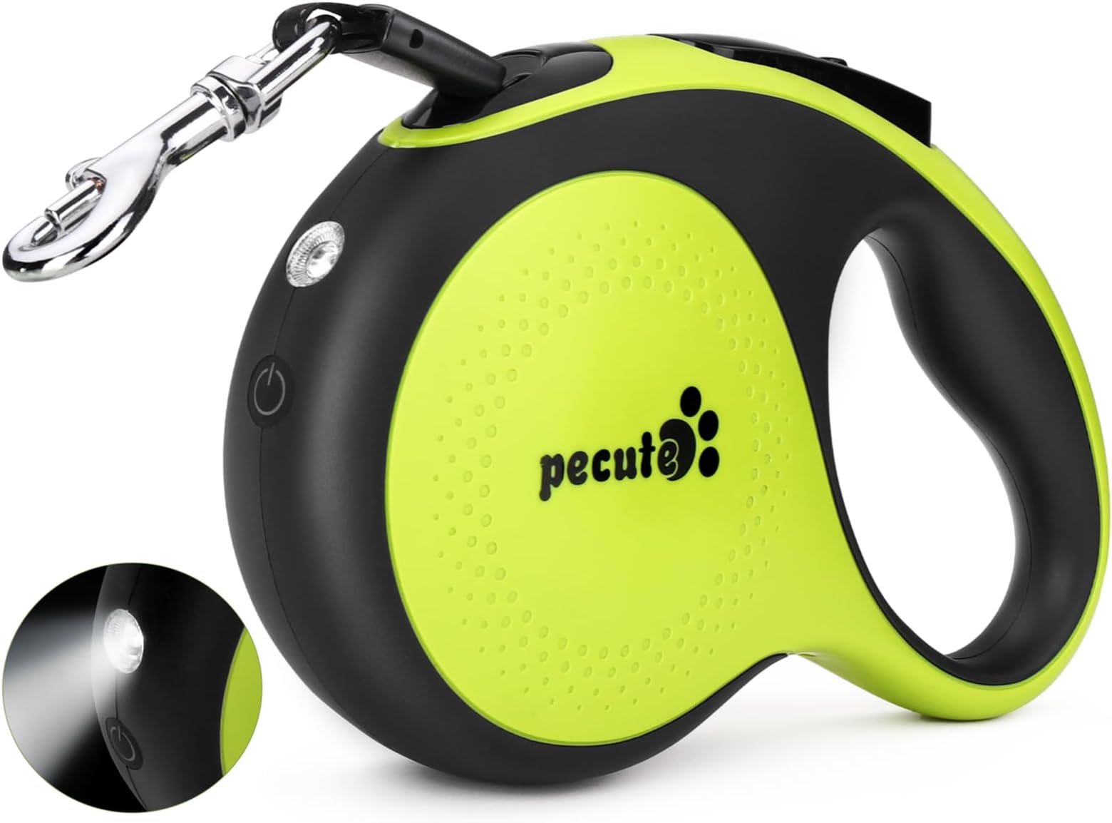 Pecute Correa Perro Extensible con Luz Correas de 5M de Resistente a ...