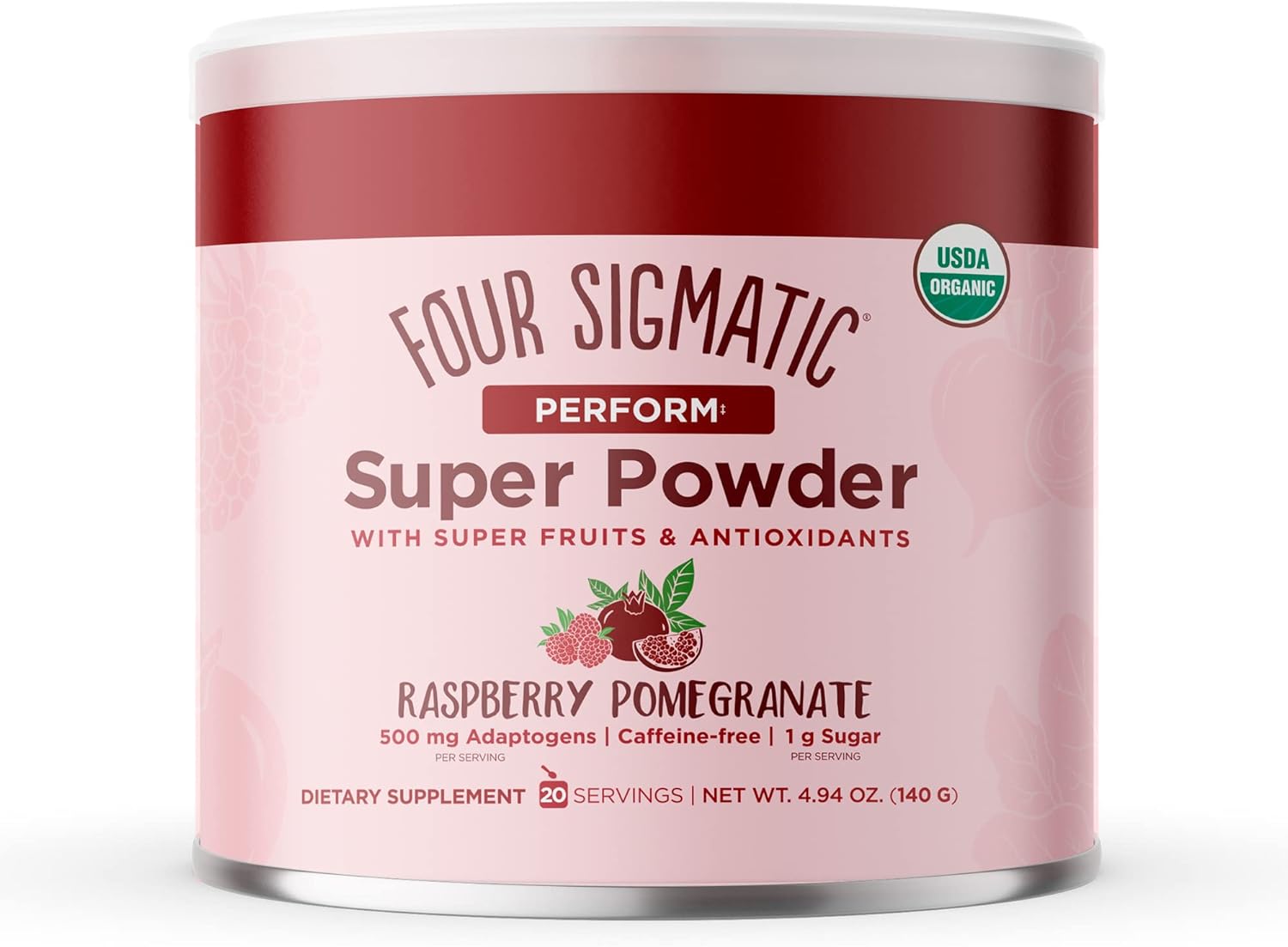 Amazon.com: Four Sigmatic Perform Super Powder Organic Superfood Powder ...