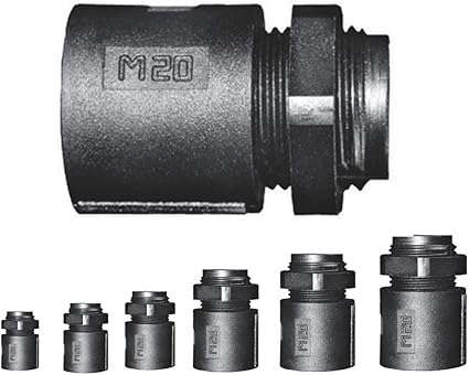 20mm Quality Hinged Fittings for 20mm (External) Polypropylene Flexible ...