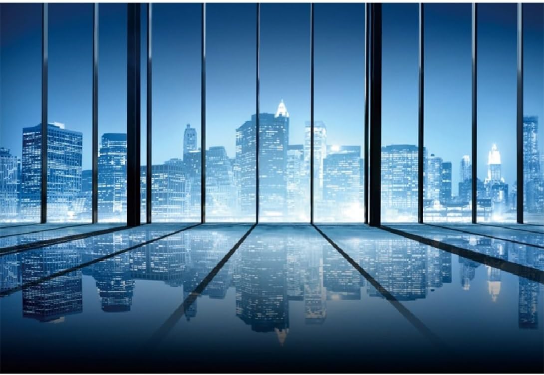 Amazon.com : Yeele 8x6ft Skyscraper Interior Backdrop for Photography ...
