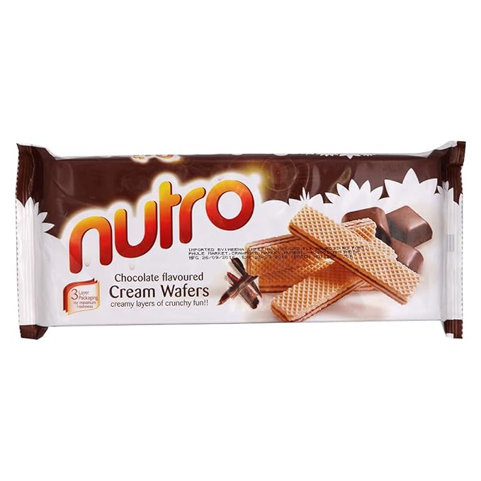 Nutro Wafer Biscuit, Chocolate, 175g : Amazon.in: Grocery & Gourmet Foods