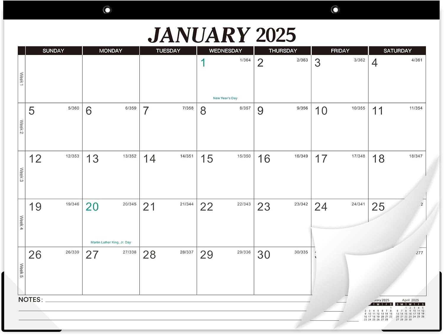 2025 Desk Calendar - 12 Monthly Desk Calendar 2025, Philippines | Ubuy
