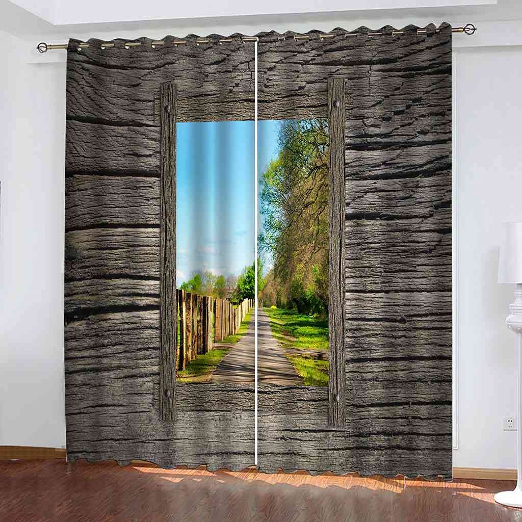Wooden Curtains