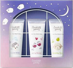 Amazon.co.jp: ベキュア ハニー(VECUA Honey) はちみつの森のハンドクリームギフト スウィートナイトトリオ 20g×3個 : ビューティー