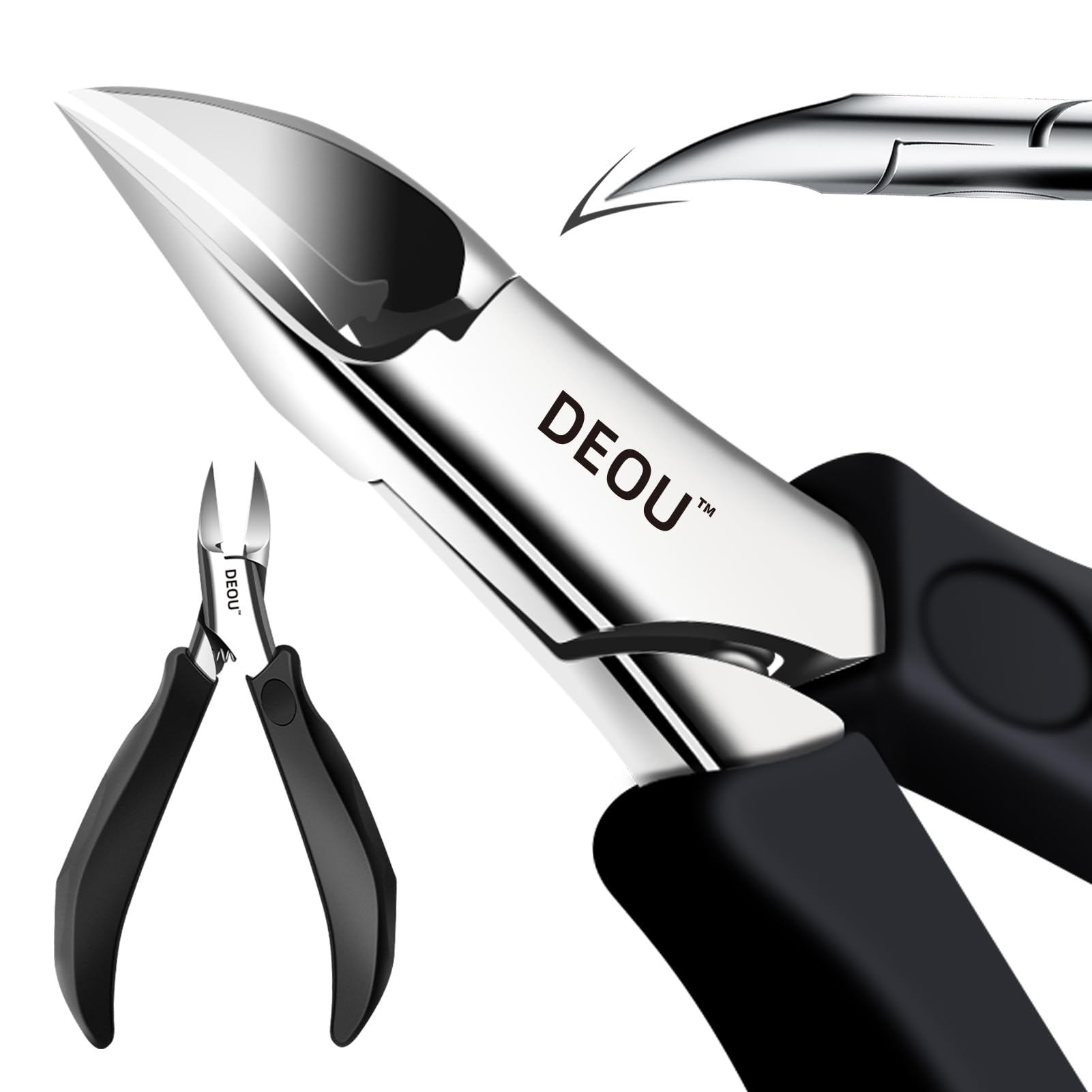 Amazon.com: DEOU Toenail Clippers Blade for Ingrown and Thick Nails ...