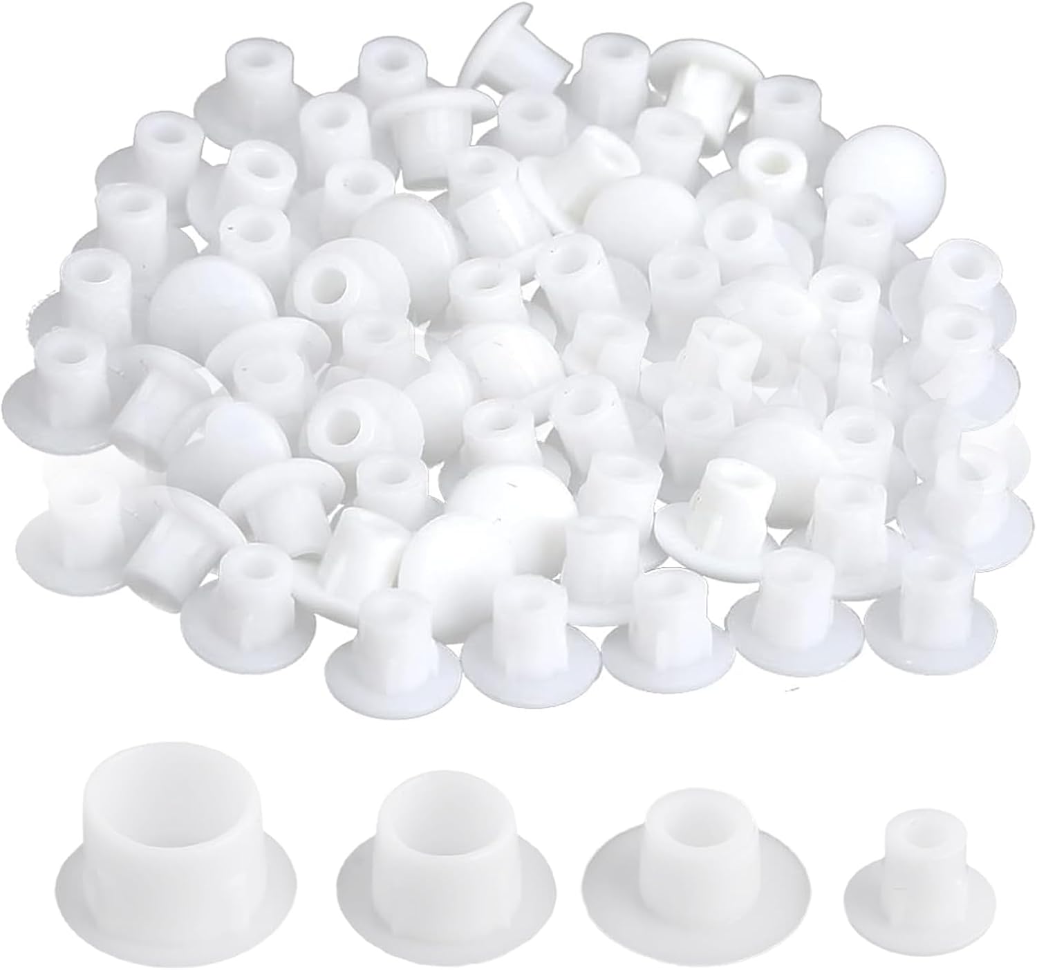 120PCS Screw Hole Covers,Plastic Plugs for Holes,Plastic Screw Caps ...