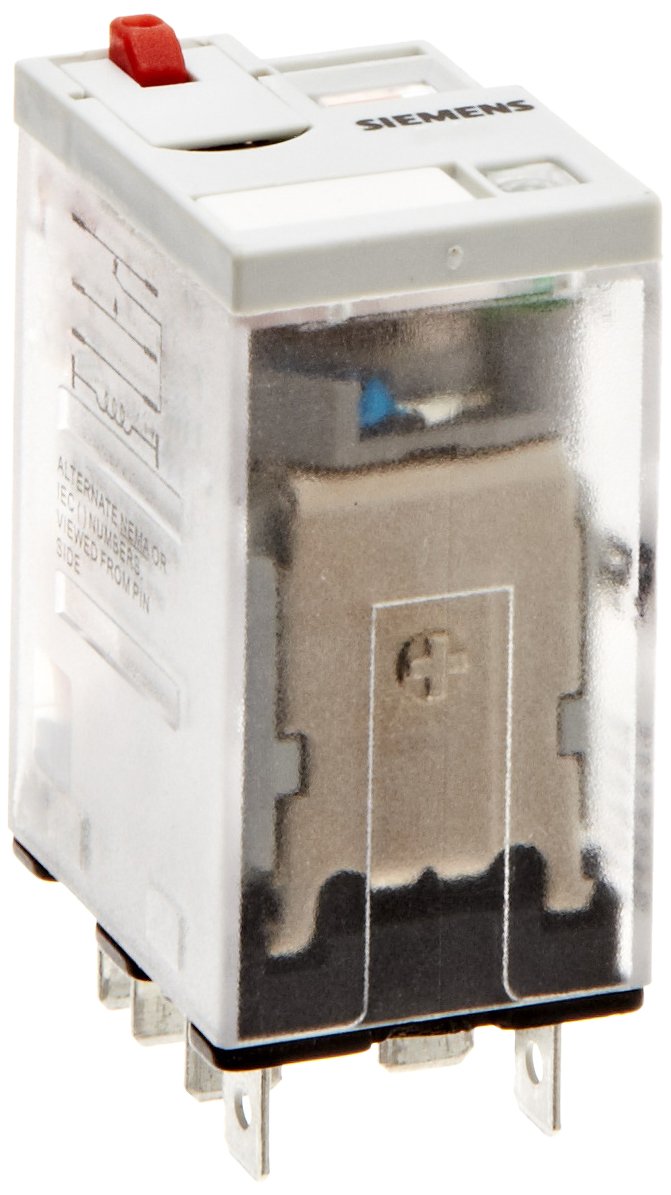 Premium Plug in Relay, Square Base, Narrow, Mechanical Flag, Push to ...