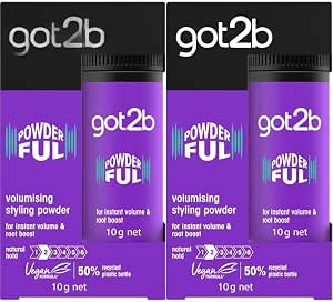 Got2b Powder'ful Volume Unisex Root Hair Styling Powder, For Instant ...