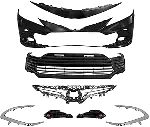Amazon.com: Front Primed Bumper Kit 521190X953 5310106F30 5310206290 ...