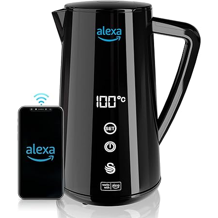 Amazon.de: Swan Alexa Wasserkocher WIFI Smart Kettle 1,5L, mit ...