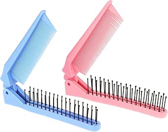 Amazon.com: Yolev 2 Pcs Travel Comb Folding Comb Suitable for Wallets ...