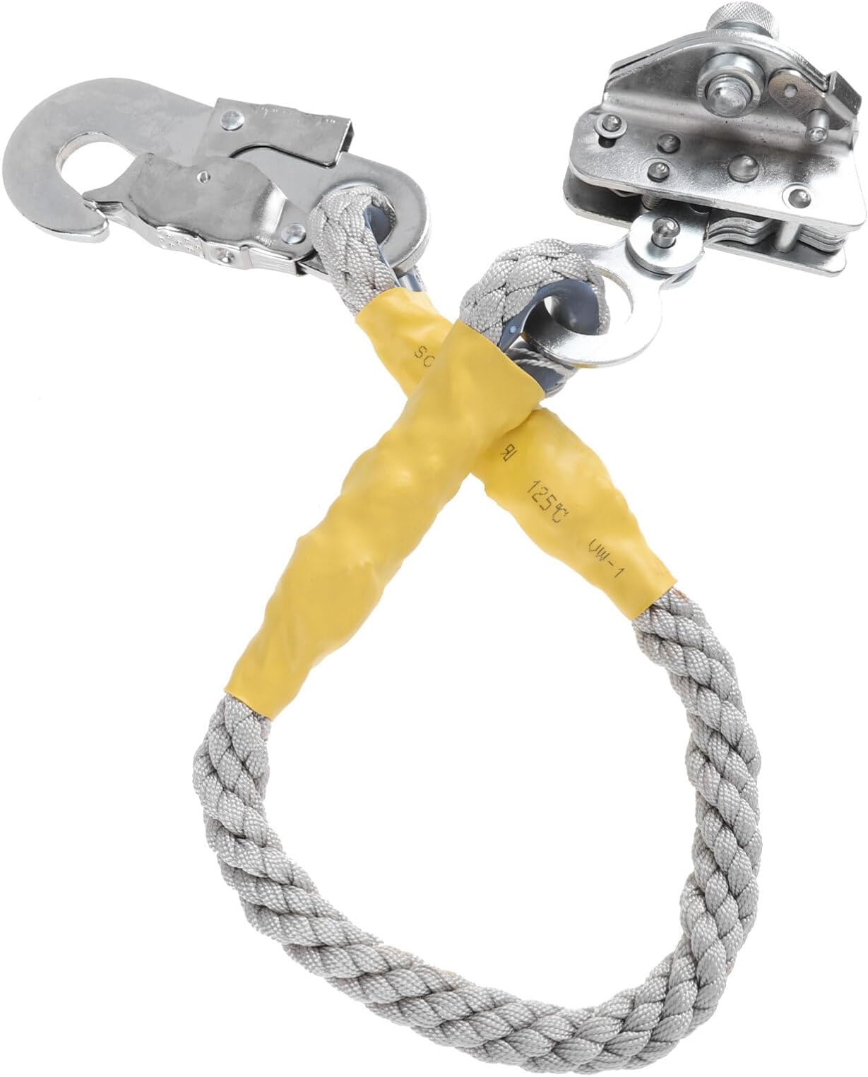 Amazon.com: Veemoon Self-Locking Fall Protection Lanyard Rope Grab ...