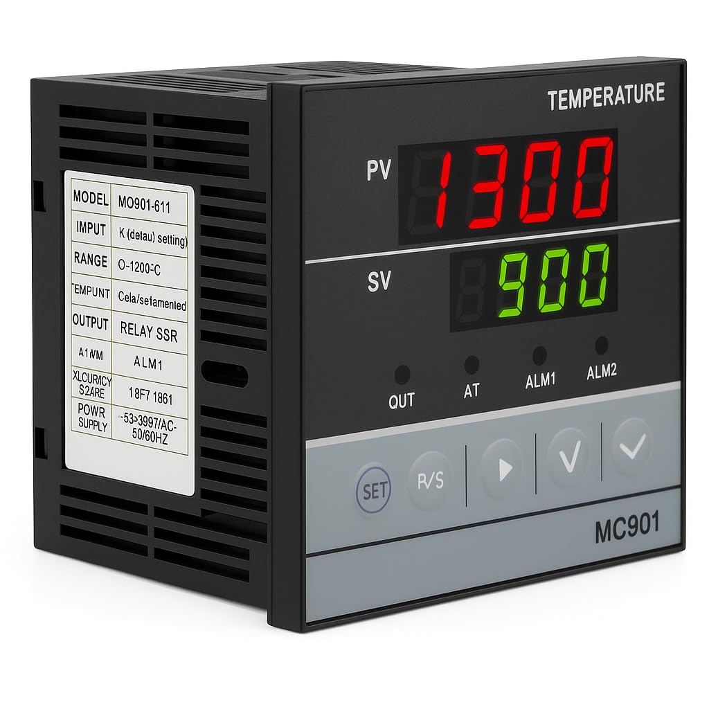 Snapklik.com : PID Temperature Controller, Digital Display K Type ...