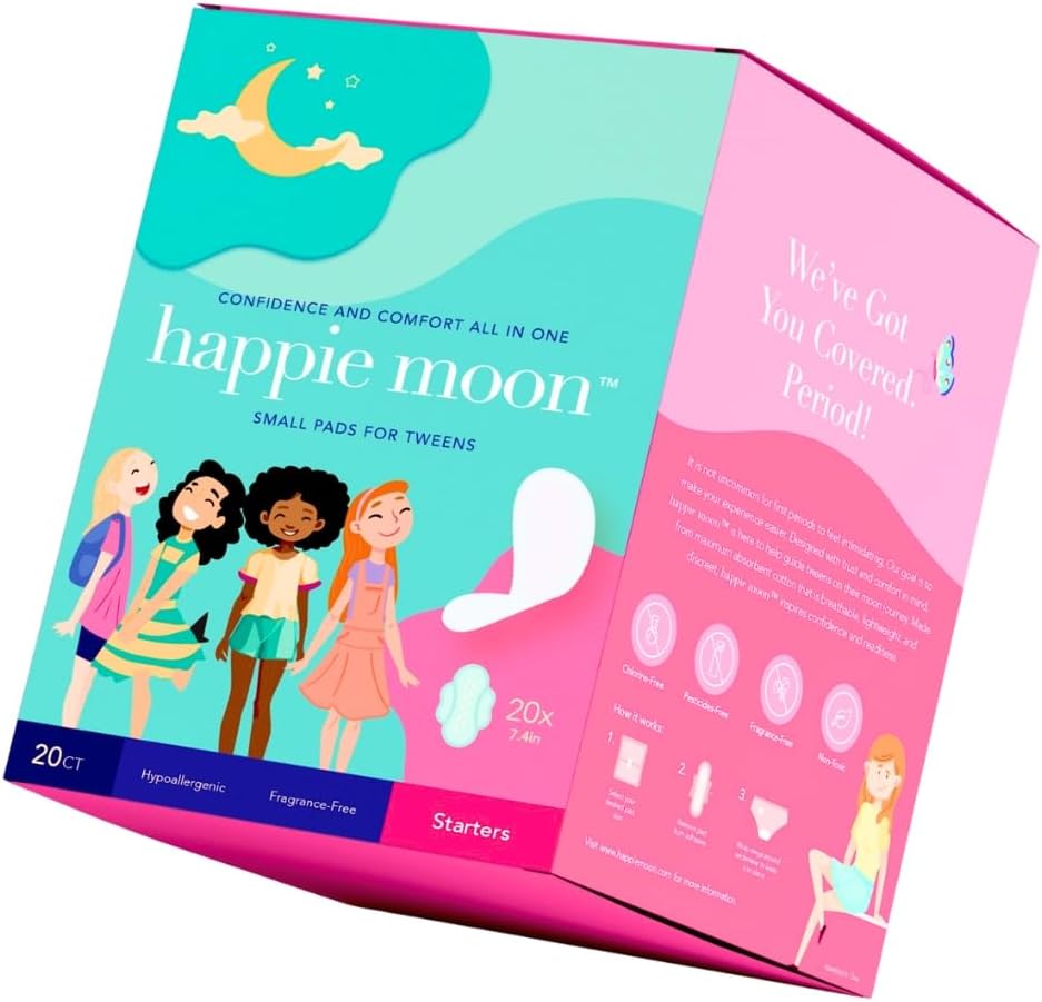 Amazon.com: Pinkie Period Pads for Tweens & Teens - Designed for ...