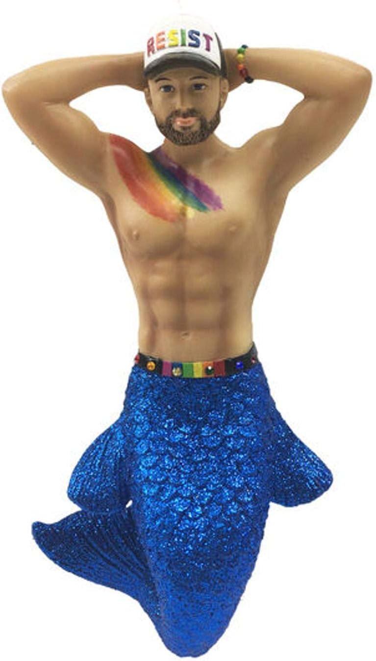 Amazon.com: December Diamonds Jingle Merman Christmas Holiday Ornament ...