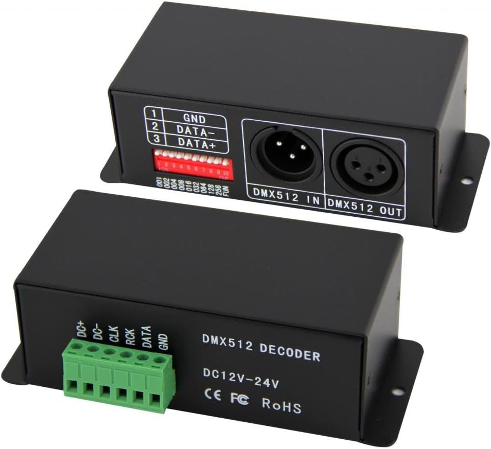 DMX512 Date Decoder To LPD6803 Signal Controller Dmx Lighting ...