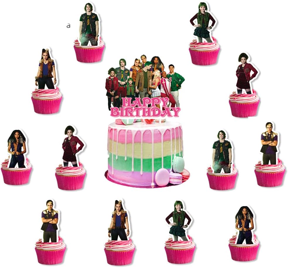Amazon.com: 25pcs Zombies 3 Birthday Party Supplies,The Zombies 3 ...