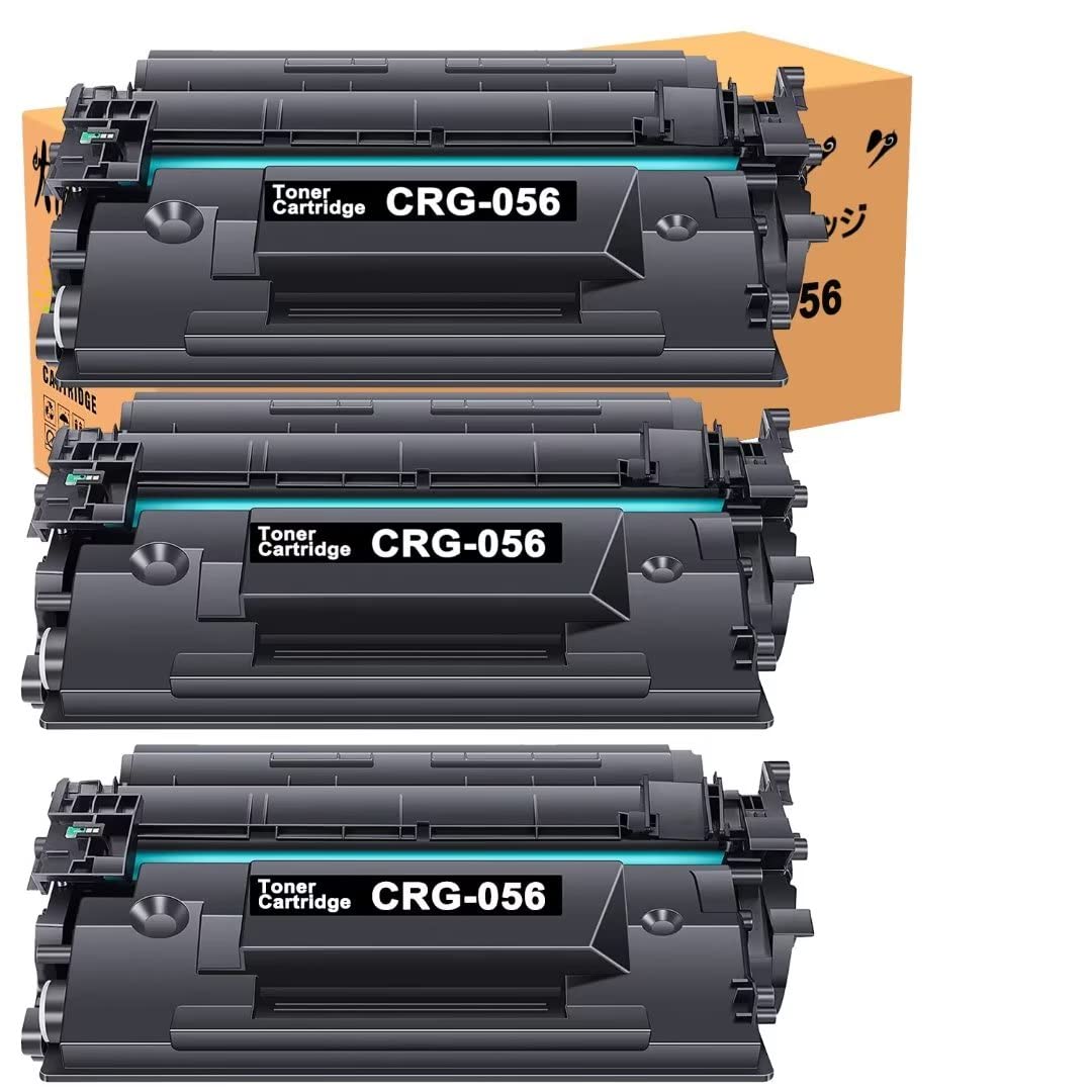 Amazon.co.jp: CRG-056 ブラック CRG056 056 3個セット キャノン対応プリンター用 互換トナーカートリッジ 対応 ...