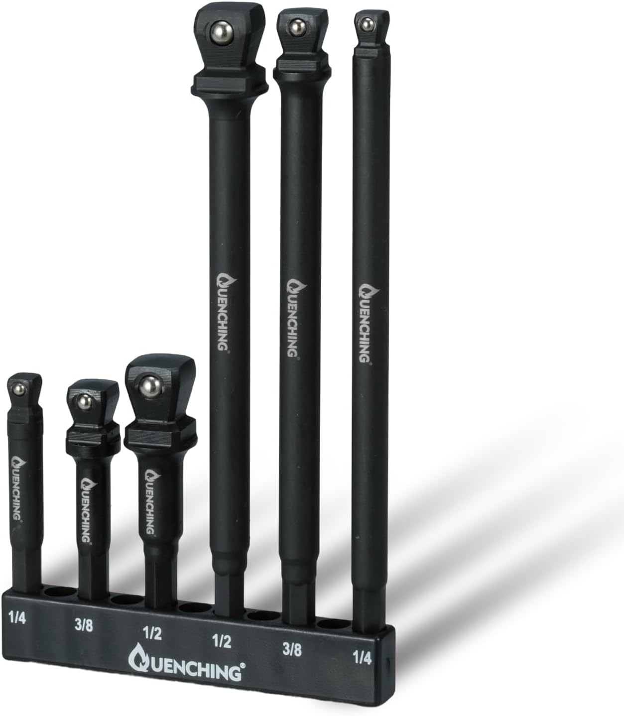 Bates- Wobble Extension Set, 9 pcs, 1/4" (2"/4"/9"), 3/8" (3"/6"/9 ...