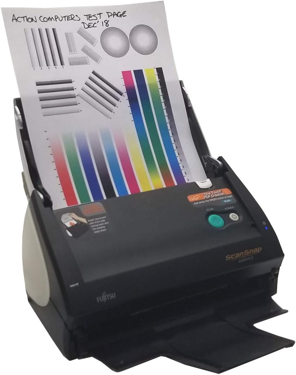 Amazon.com: Fujitsu ScanSnap S1500 Deluxe Bundle Sheet-Fed Scanner ...
