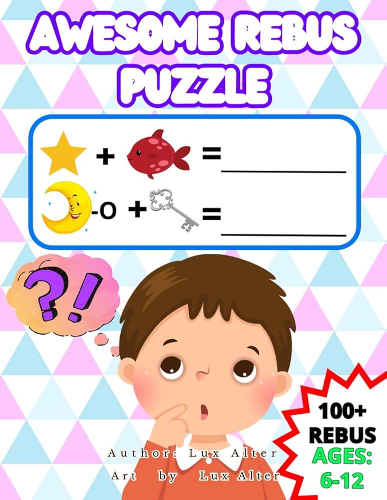 Rebus Puzzles For Young Kids