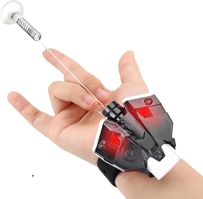 Amazon.com: Spider Web Shooter Real Web Launcher String Shooters Toy ...