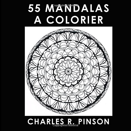 55 Mandalas a colorier (French Edition) | Amazon.com.br