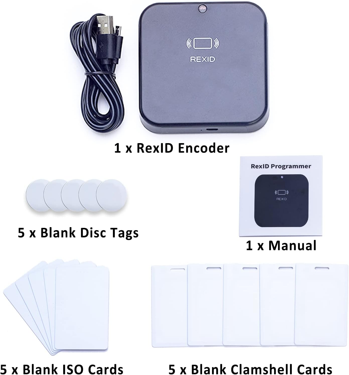 RexID RFID Reader/Writer Proximity Encoder 125kHz Guam | Ubuy