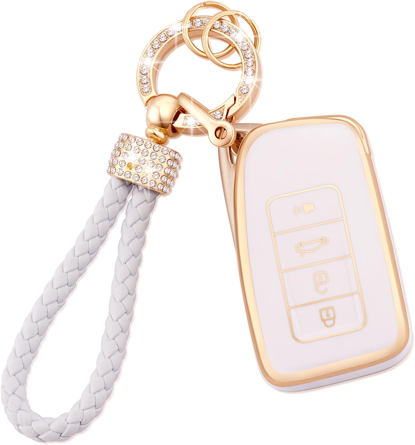 Amazon.com: LEXUS Clear Crystals Purse Style Key Chain : Automotive
