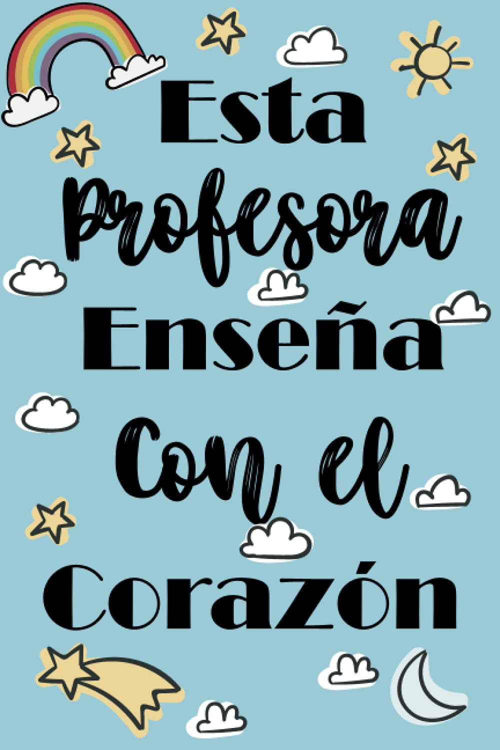 Buy Esta Profesora enseña con el Corazón: Regalo Original y ...