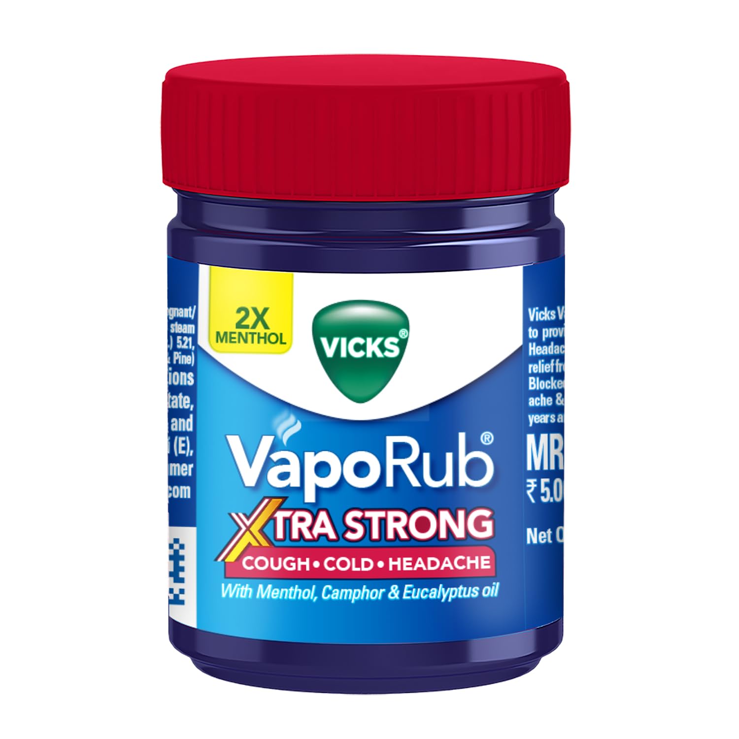 Vicks VapoRub Xtra Strong, 25 ml : Amazon.in: Health & Personal Care