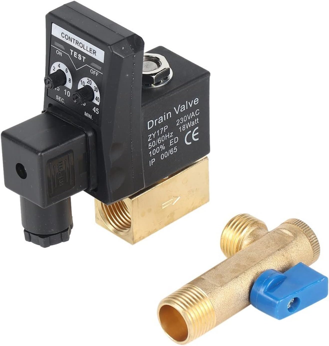 Electronic Drain Valve Timed Gas Tank Automatic Drain Valve 1/2 Quot ...