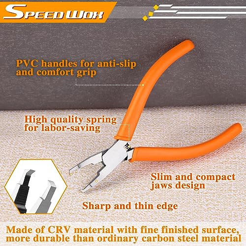 SPEEDWOX 4.5″ Transverse End Cutter with Flush Jaw 3mm SMT SMD Chip ...