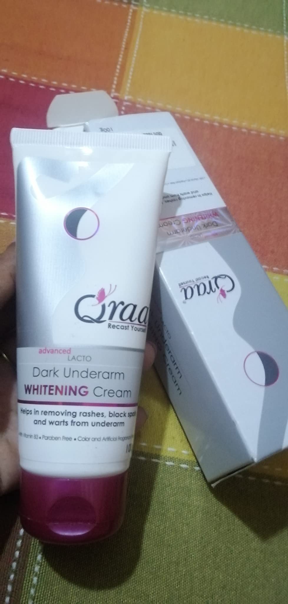 Buy Qraa Dark Underarm Whitening Cream, 200 g (Pack of 2) Online at Low ...