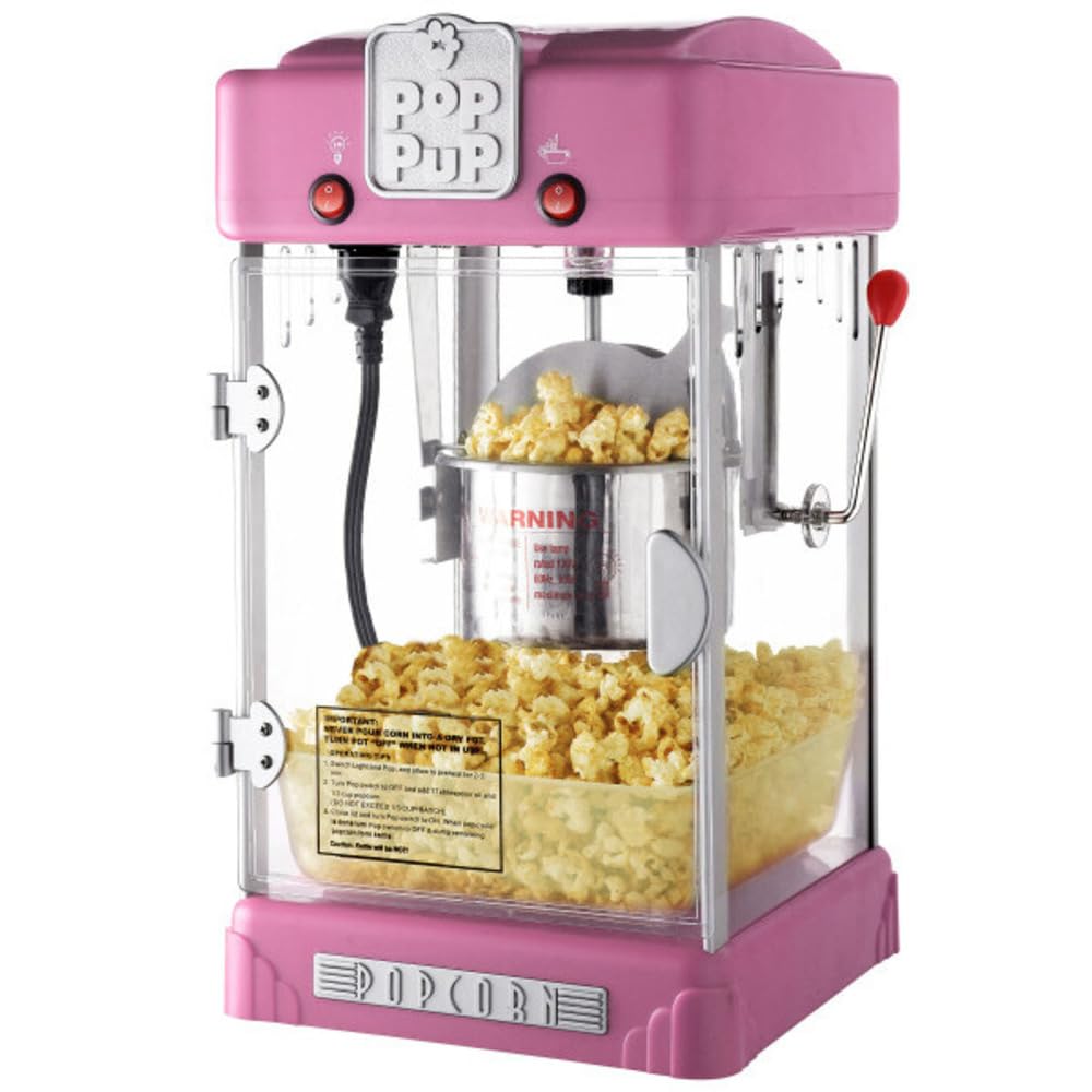 Amazon.com: Pop Pup Popcorn Machine - 2.5oz Tabletop Movie Theater ...