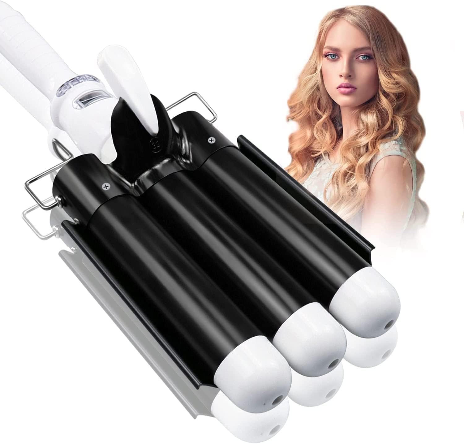 Amazon.com: Mermade Hair PRO Hair Waver 1" - Hair Waver 3 Barrel, 3 ...