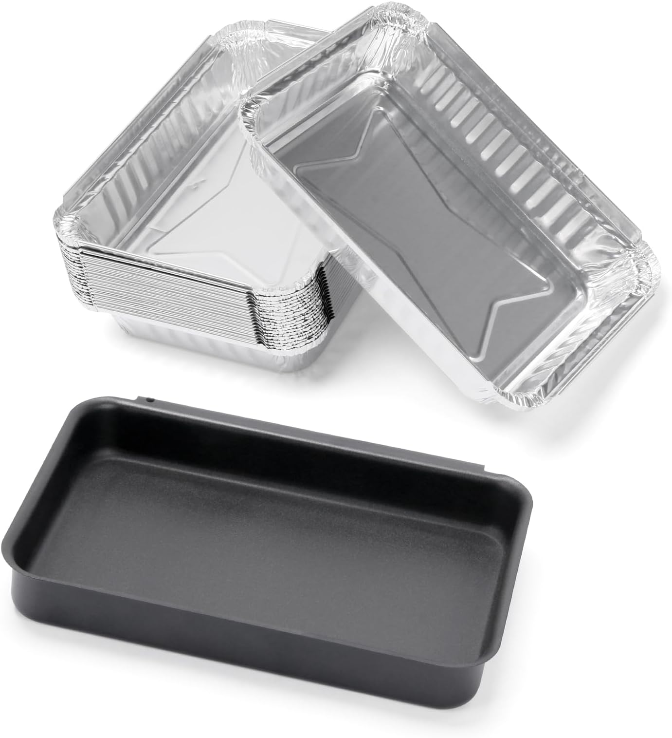 Amazon.com : QuliMetal Grease Tray with Catch Pan for Weber Genesis 300 ...