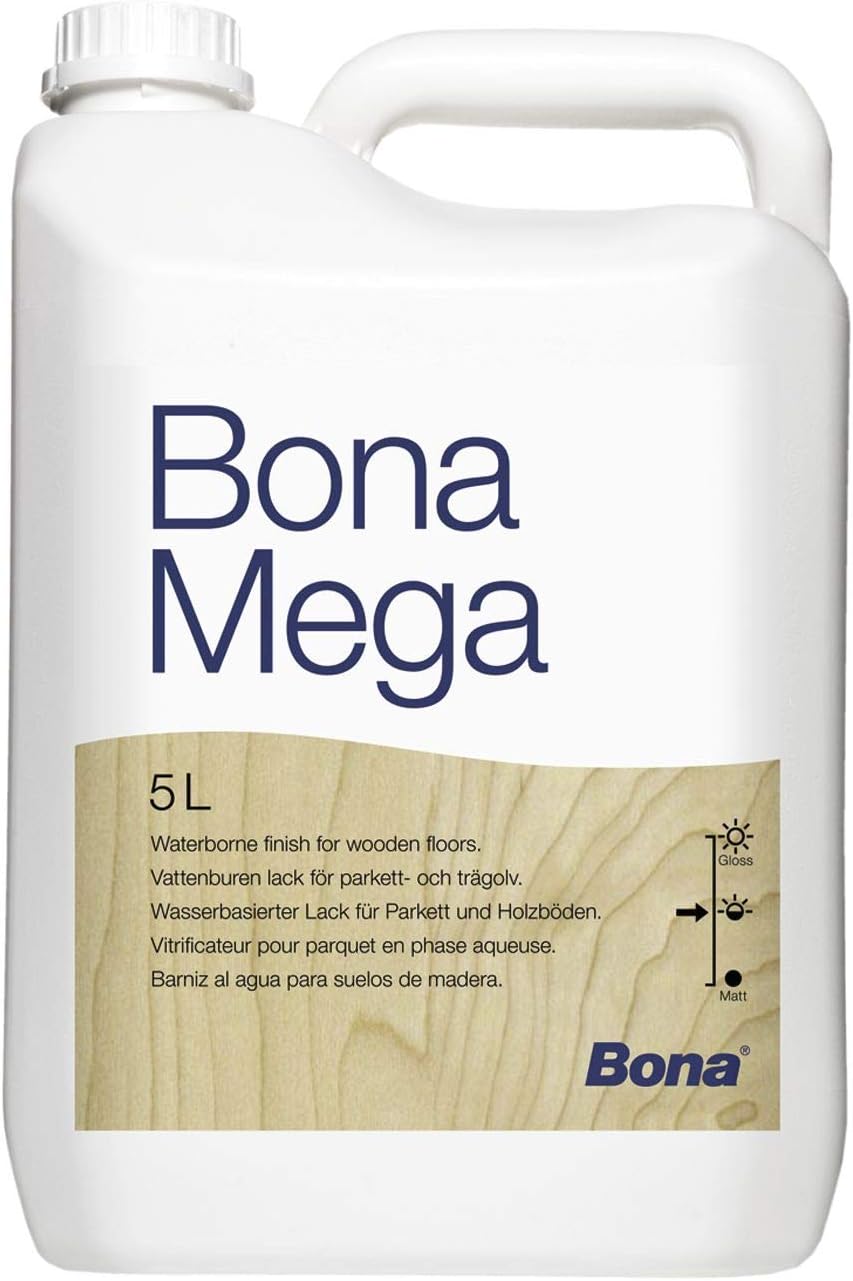 Bona Mega Matt 1 Litre - Floor Lacquer : Amazon.co.uk: DIY & Tools