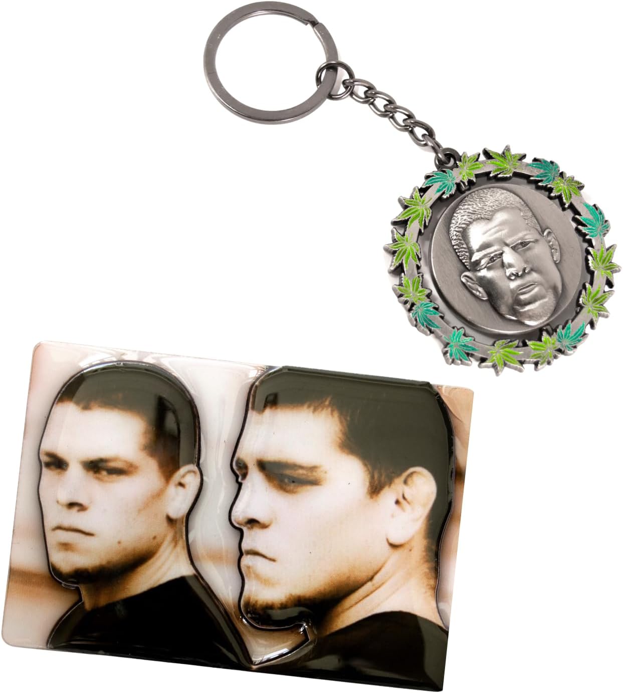 Amazon.com: Dynamic Delight: UFC Diaz Brothers Keychain (2 sides) and ...