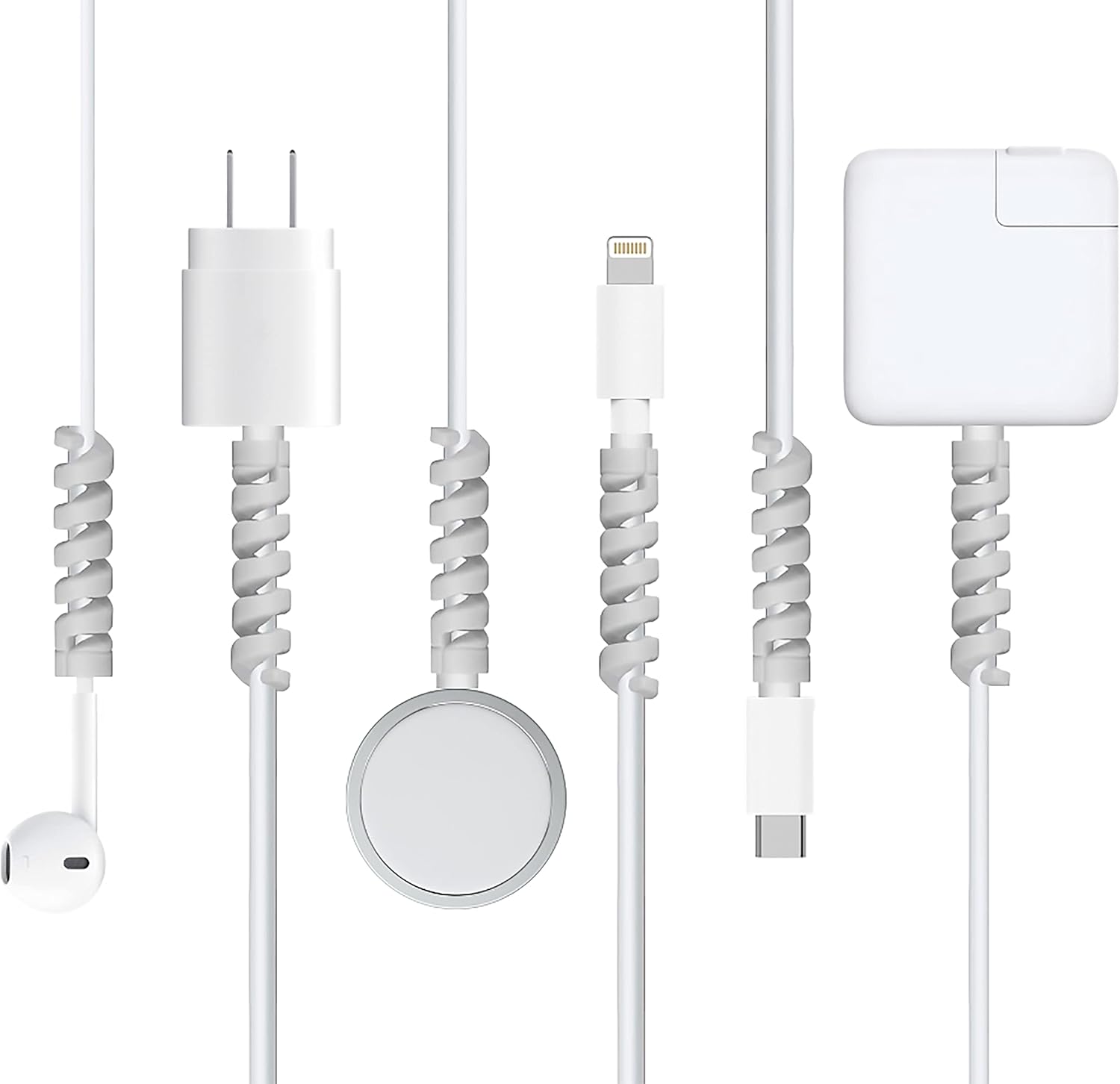 GlobalUP Protector de Cables. Juego de 12 piezas de Protectores ...