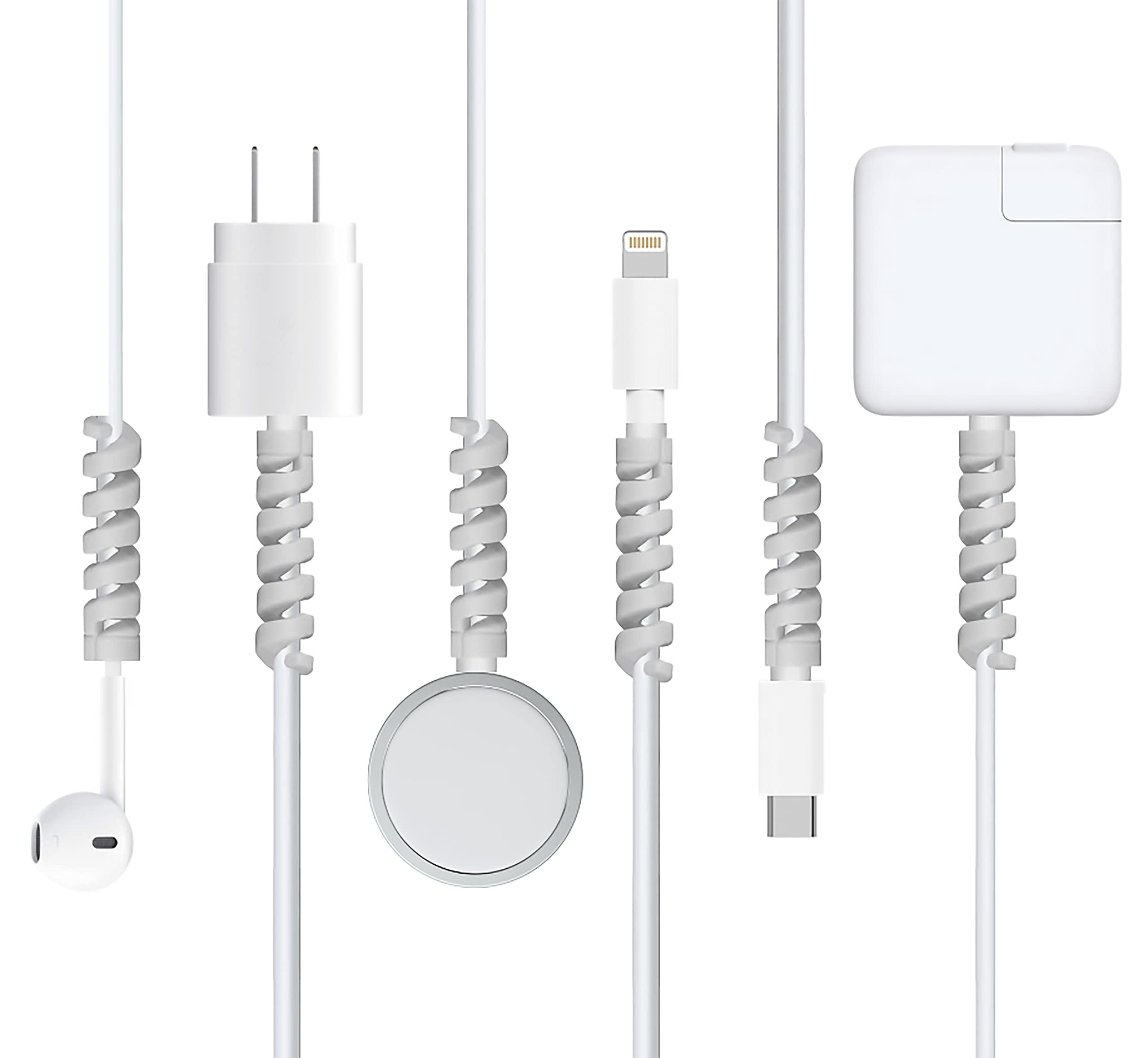 GlobalUP Protector de Cables. Juego de 12 piezas de Protectores ...