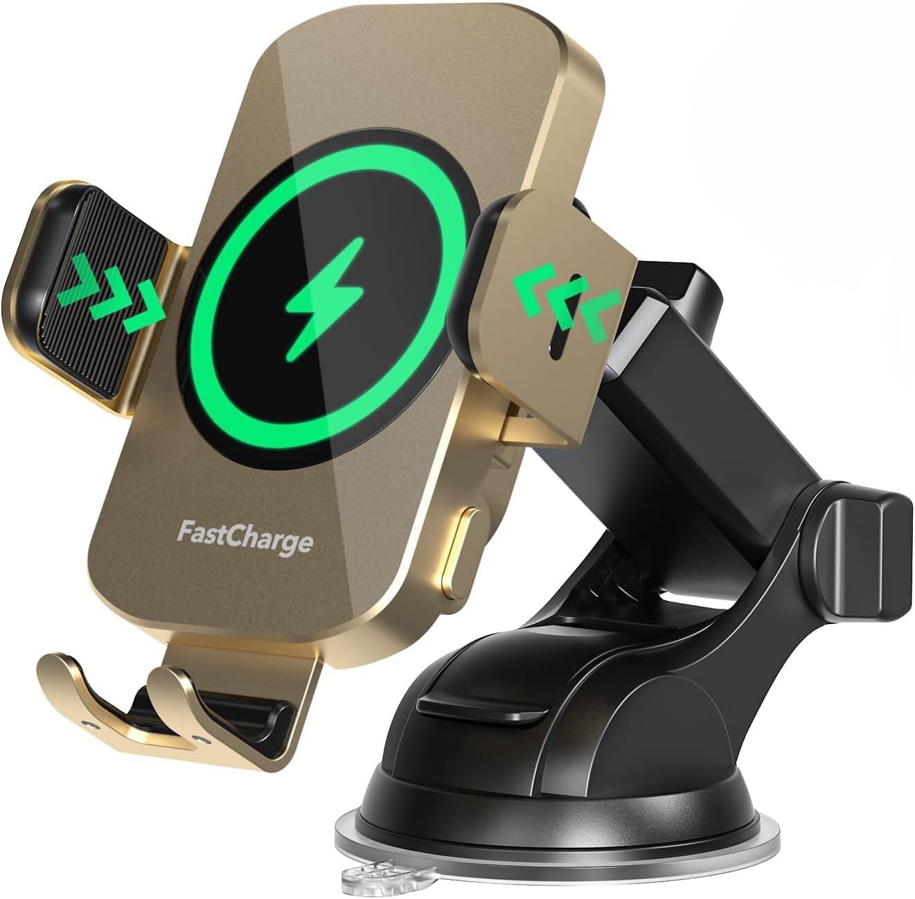 Amazon.com: Wireless Car Charger, ESSAGER 15W Fast Charging Car Phone ...