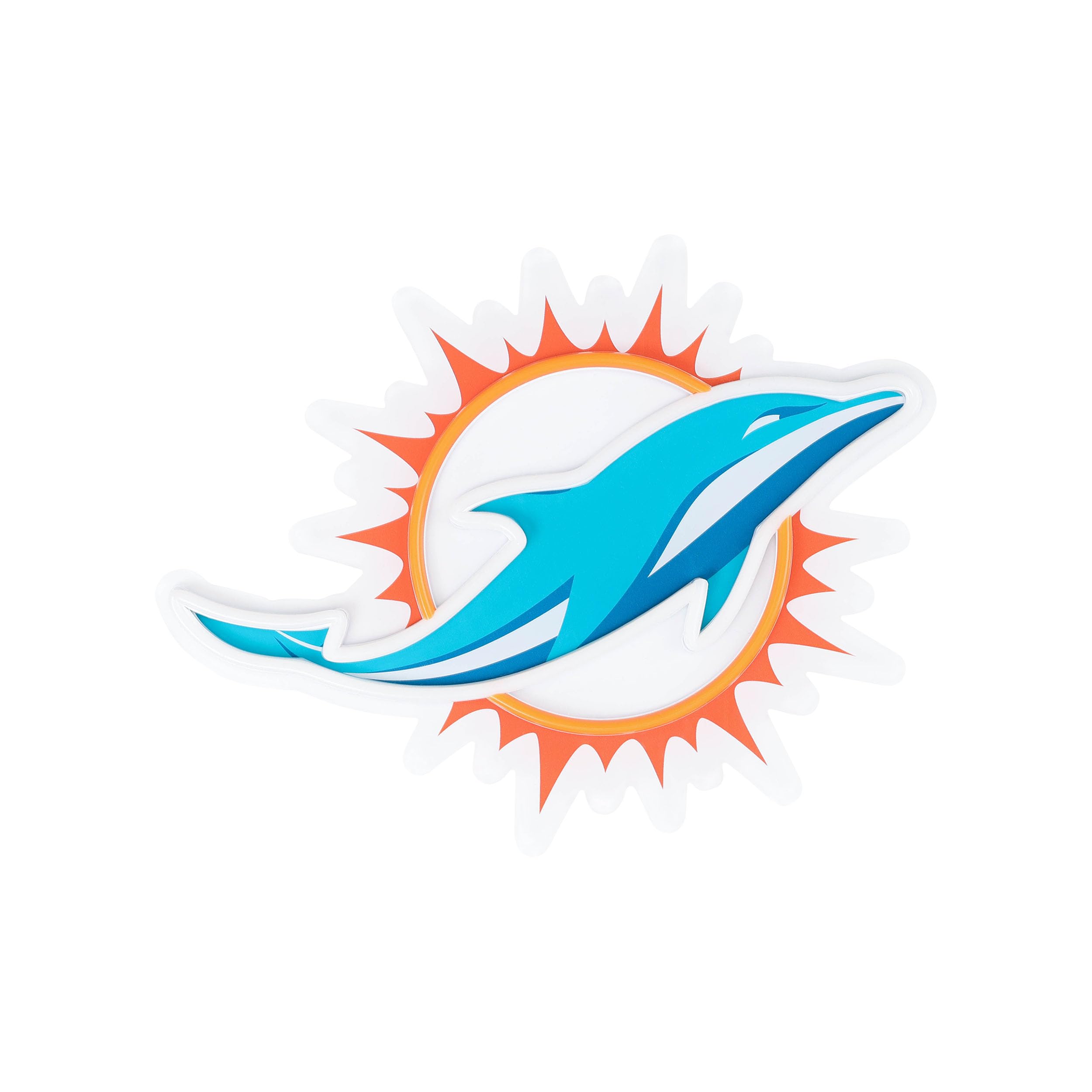 Snapklik.com : Miami Dolphins NFL Team Logo LED Neon Light Up Sign