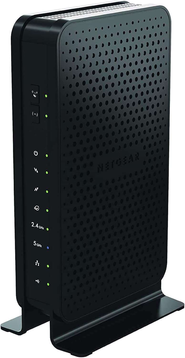 Amazon.com: NETGEAR Dual-Band N600 Router with 8 x 4 DOCSIS 3.0 Cable ...