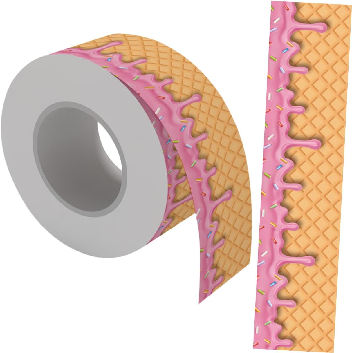 Amazon.com : MAGICLULU 1 Roll Ice Cream Border Sticker Bulletin Board ...