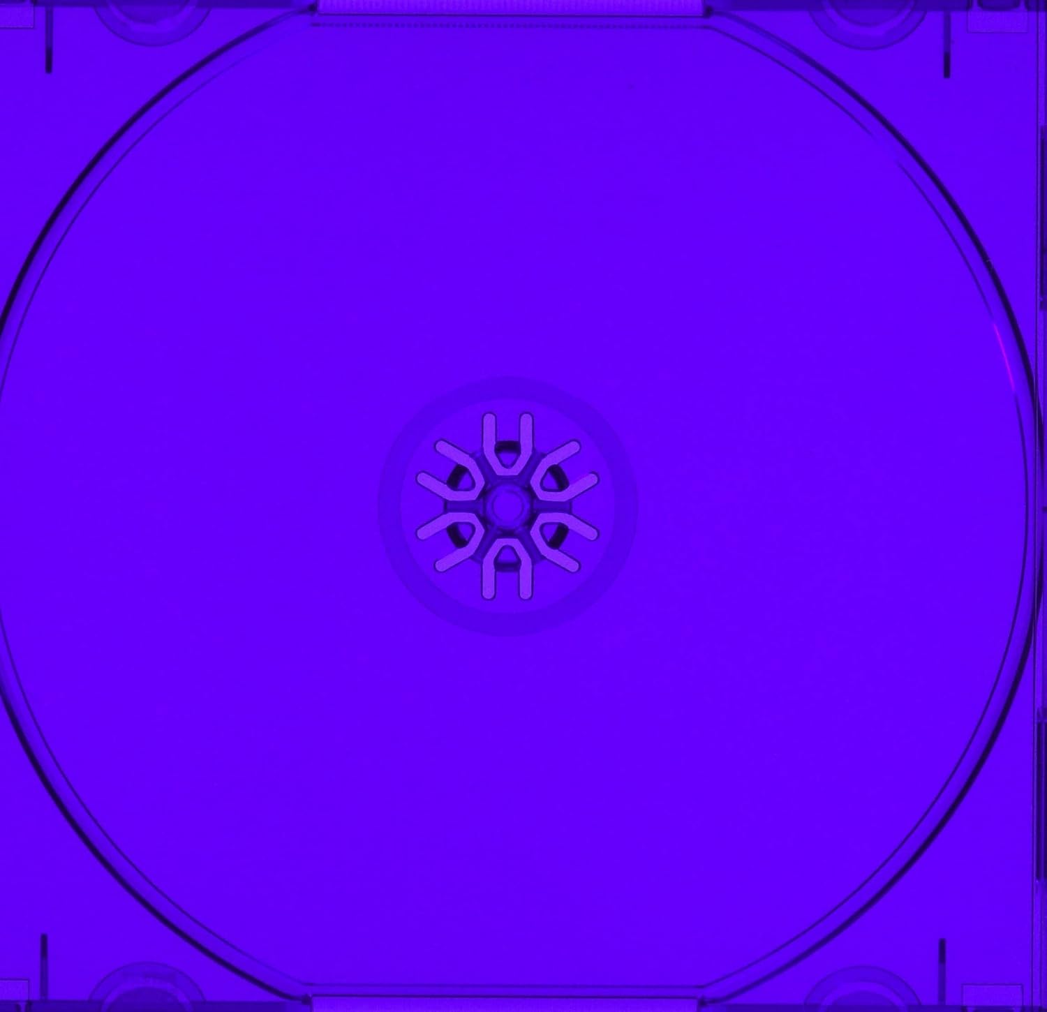 Color CD Jewel Case, Clear Purple, 50 Pcs, Boxed, Perfect as a Blu-ray ...